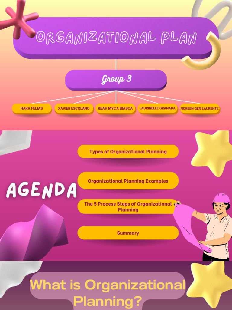 Organizational Plan Report | PDF | Strategic Planning | Sales