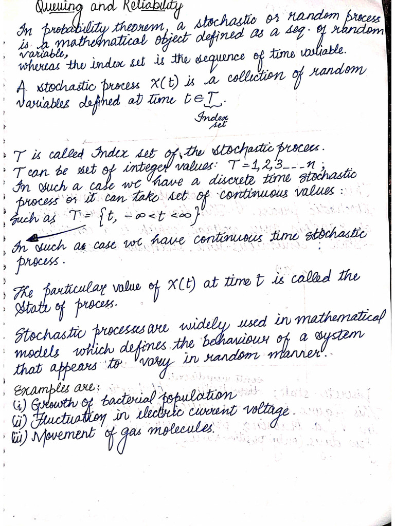 queuing and reliability theory (1) | PDF