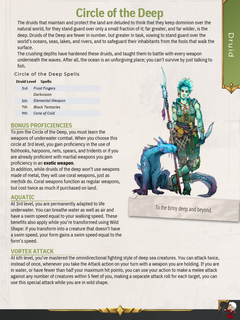 Circle of The Deep | PDF