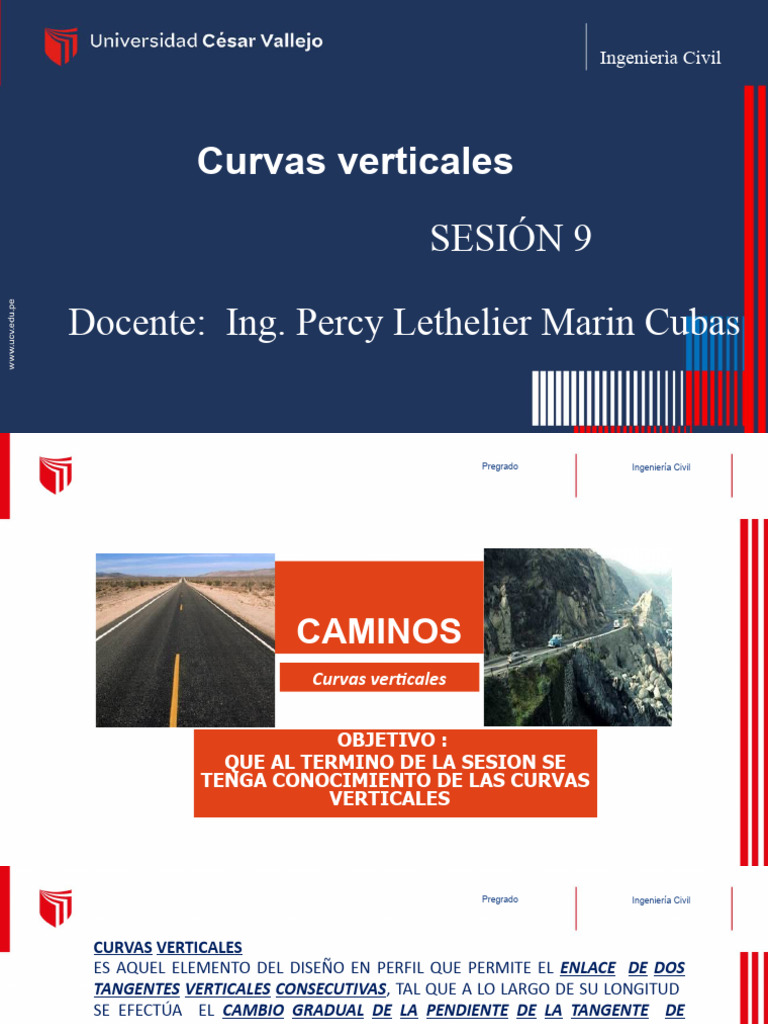 Curvas Verticales | PDF