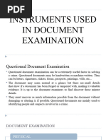 Alteration in Documents - Addition and Overwriting | PDF | Document | Fraud