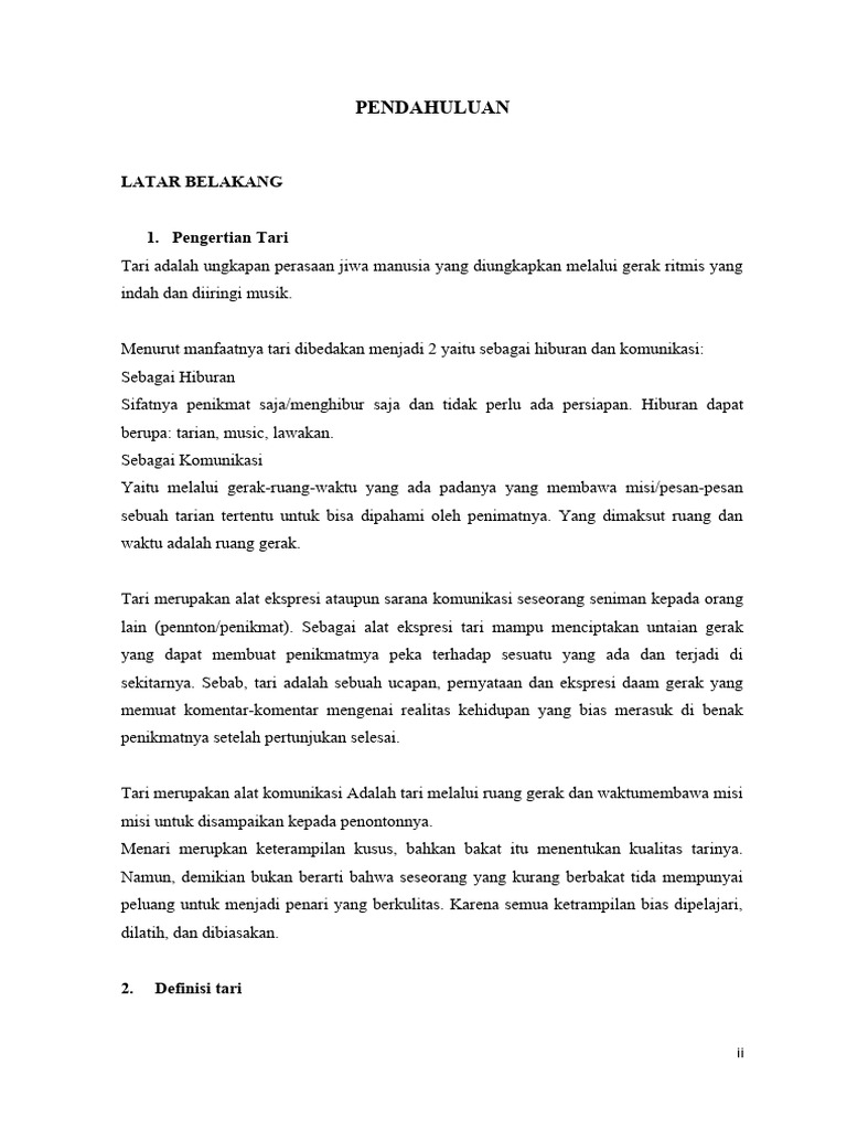 Tari Dincak Dambus Bangka Belitung | PDF