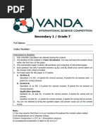 Sample Paper 7-8 IKLC | PDF