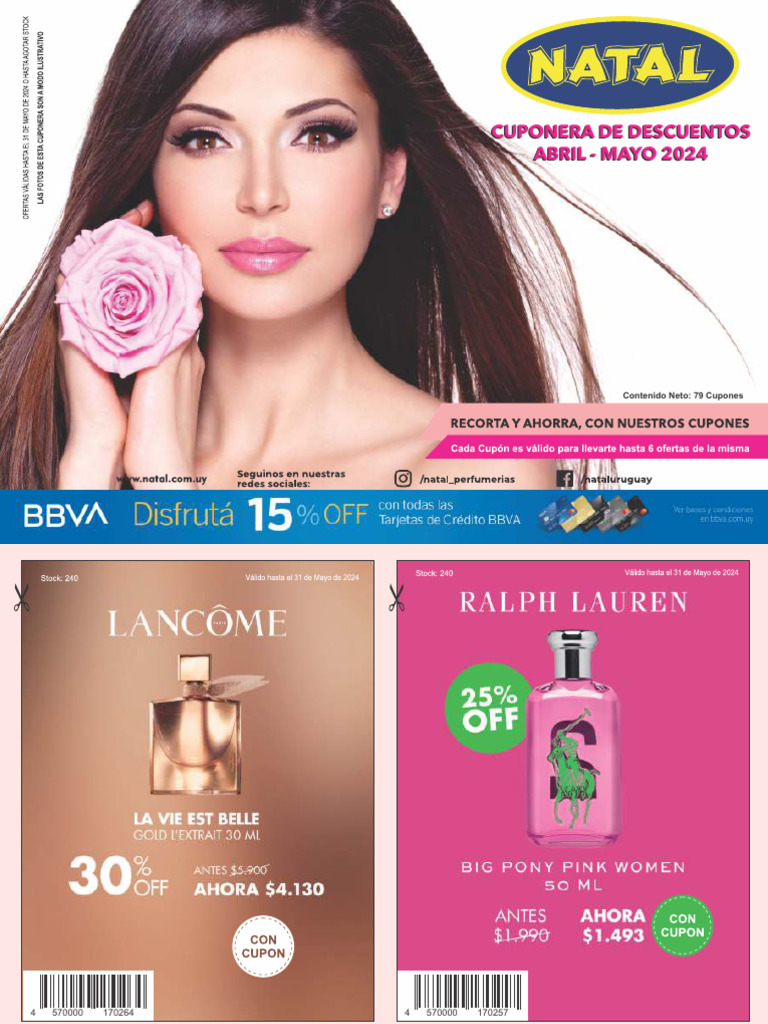 Cuponera Abril Mayo 2024 | PDF