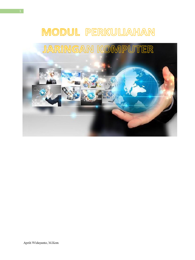 Modul Perkuliahan Jaringan Komputer | PDF | Sains & Matematika | Komputer