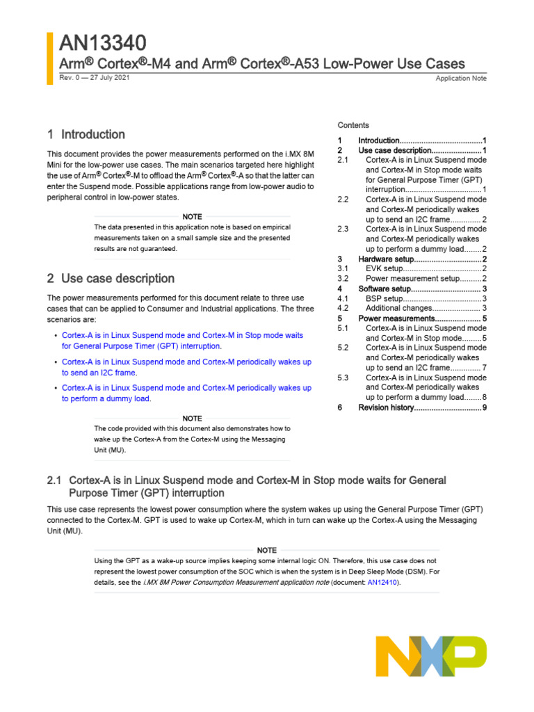 AN13340 | Download Free PDF | Computer Engineering | Computing