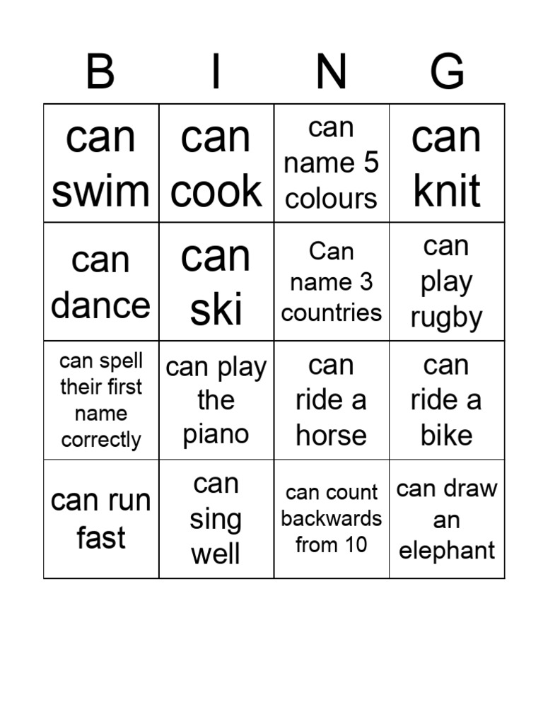 Can Bingo | PDF