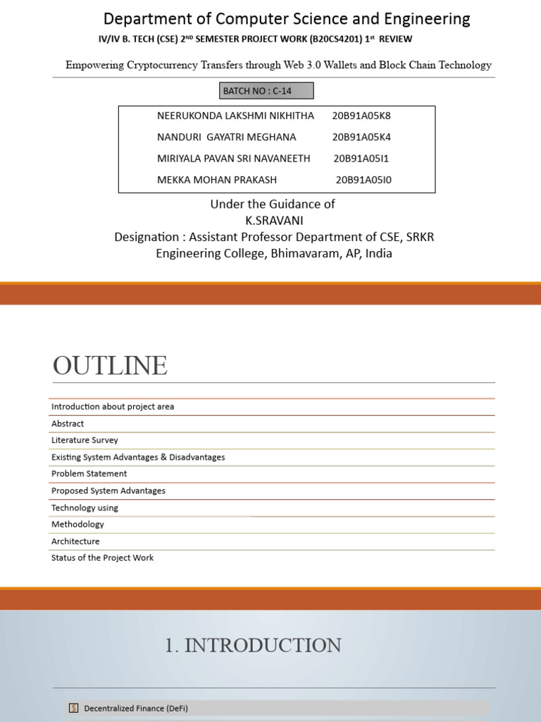 Firstreview Copy Meghana | PDF | Cryptocurrency | Computer Security