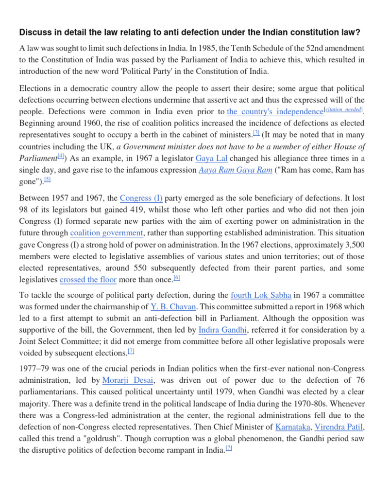 Constitution - II | Download Free PDF | Constitutional Amendment | Separation Of Powers