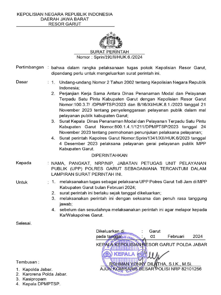 Seprin MPP Februari 2024 | PDF