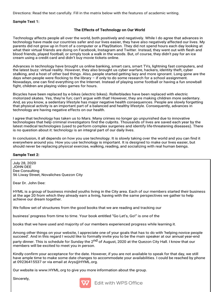 Share EAPP-Reading-Material-Week-2 | PDF | Fluency | Cognitive Science