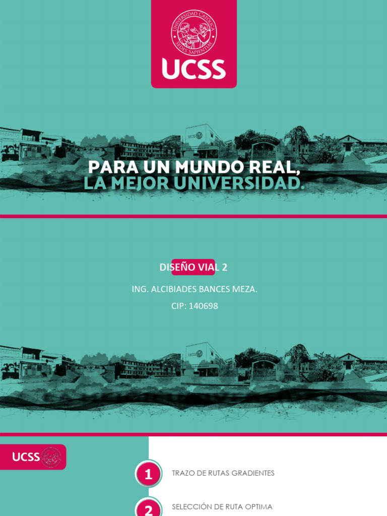 Diseño Geométrico de Rutas Viales | PDF