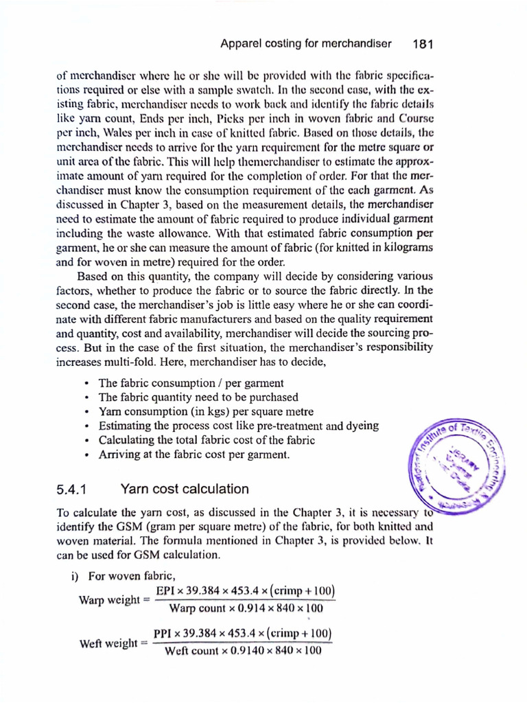 Costing Math (ATM) | PDF