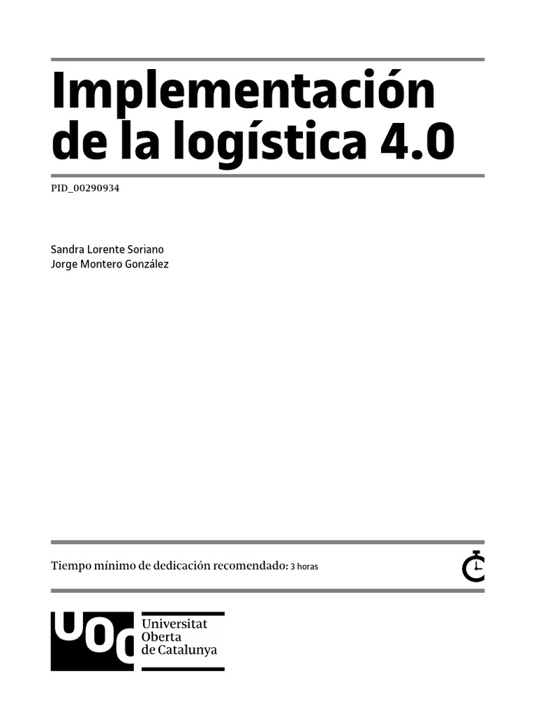 Implementacion de Logistica 4.0 | PDF | Indicador de rendimiento ...