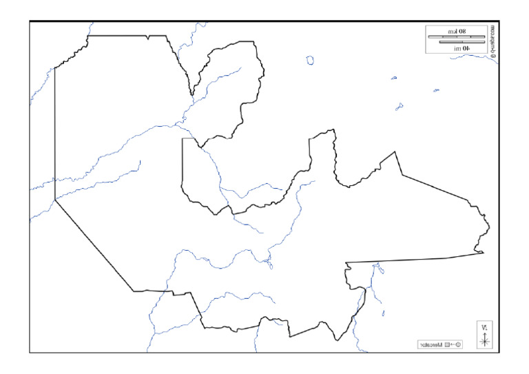 Mapa de Salta Invertido | PDF