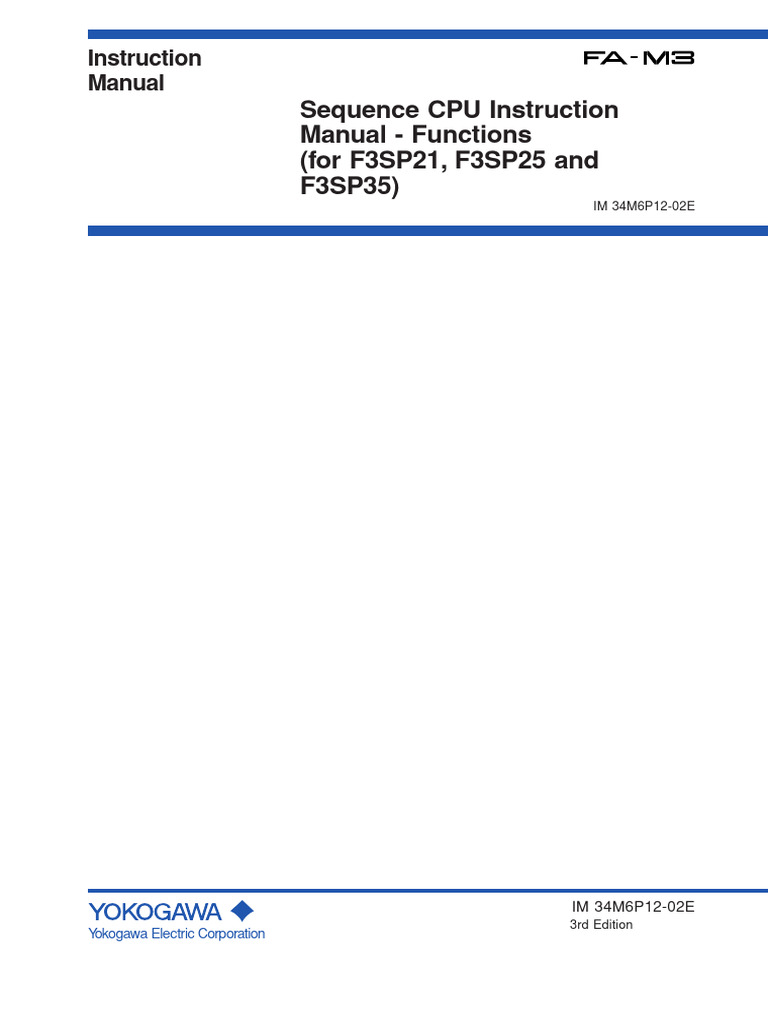 IM34M06P12-02E Us | PDF | Computer Program | Programming