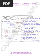 Carewell Pharma 4th Sem Pharmacognosy Notes | PDF | You Tube