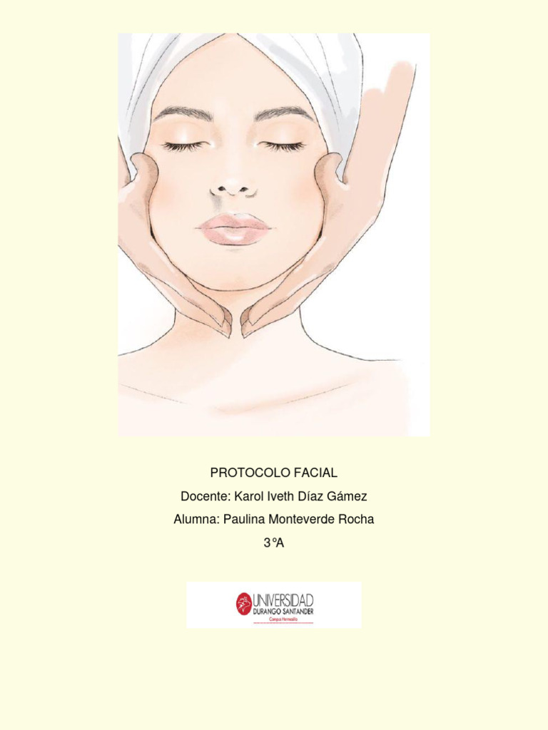 Protocolo Limpieza en Cabina para Una Piel Mixta | PDF | Productos cosméticos | Piel