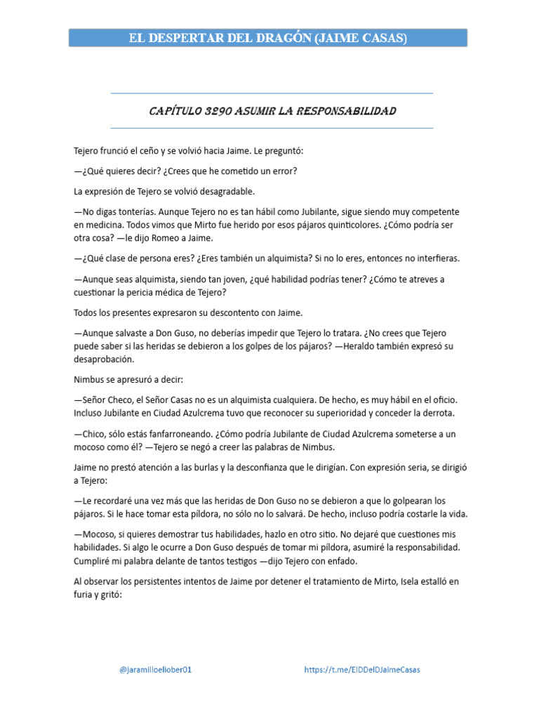 El Despertar Del Dragon 3290-3393 | PDF | Demonios | Aves