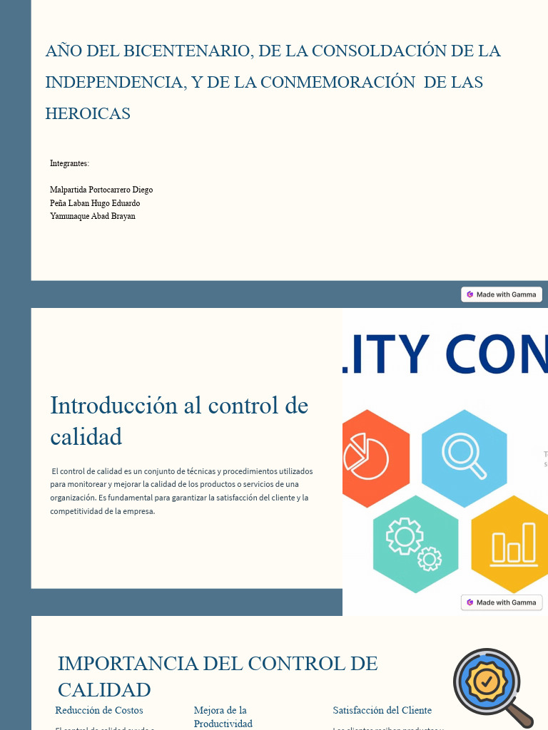Introduccion Al Control de Calidad | PDF | Calidad (comercial) | Economias