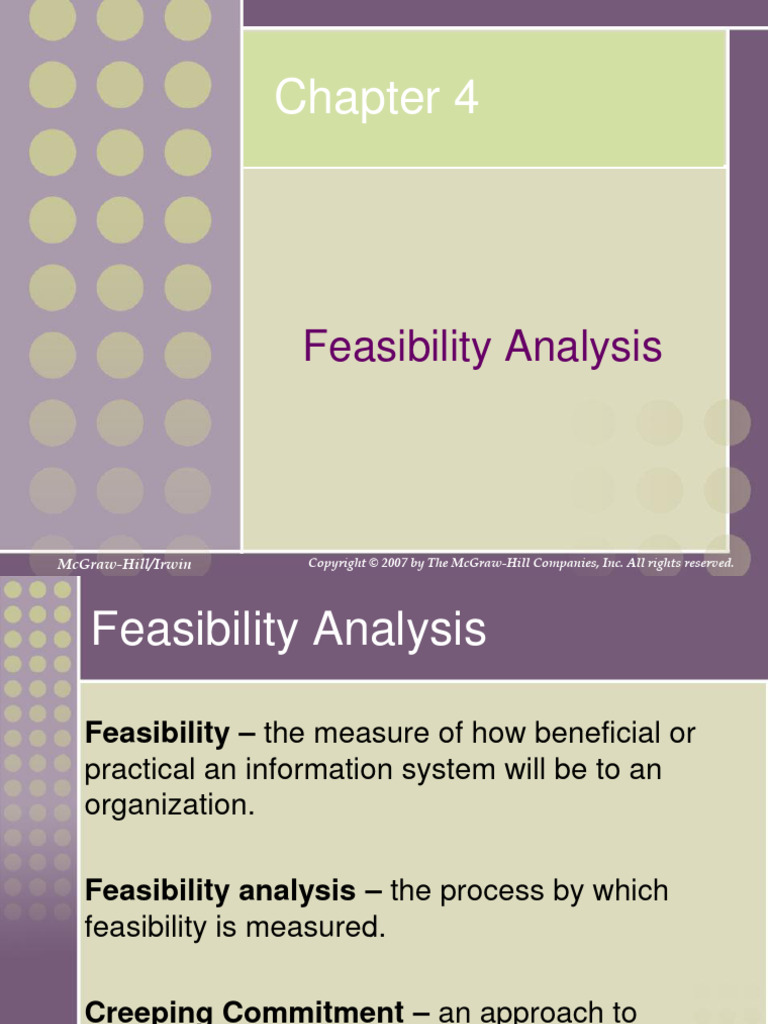 CSCI380-Week 5-Lecture 2-Feasibility Analysis | PDF | Net Present Value | Return On Investment