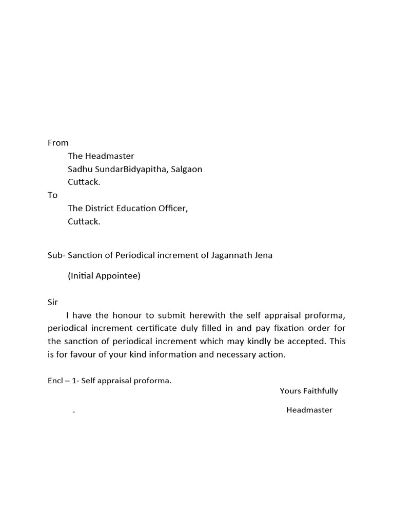 Jagannath Jena Forwarding Letter | PDF | Business