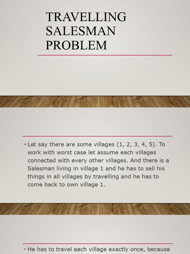 Travelling Salesman Problem | PDF | Algorithms | Computational Problems