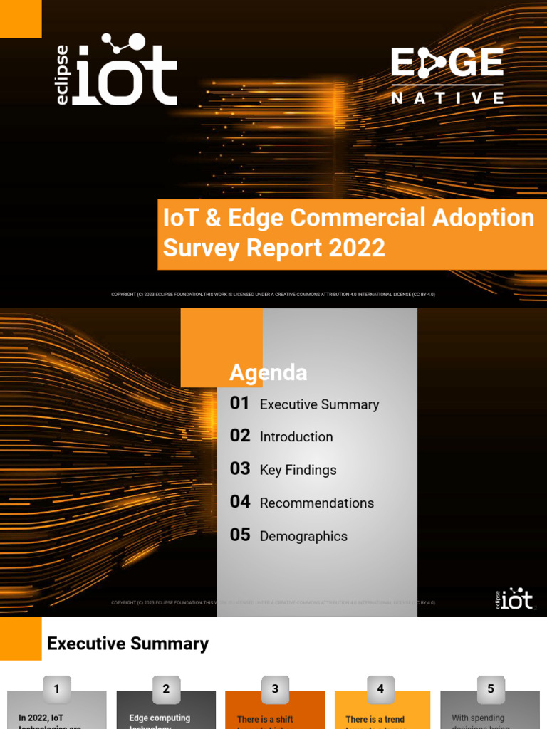 2022 IoT & Edge Commercial Adoption Survey Report | PDF | Cloud ...