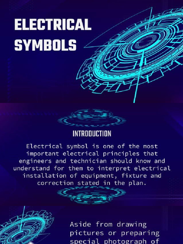 Electrial Symbols | PDF