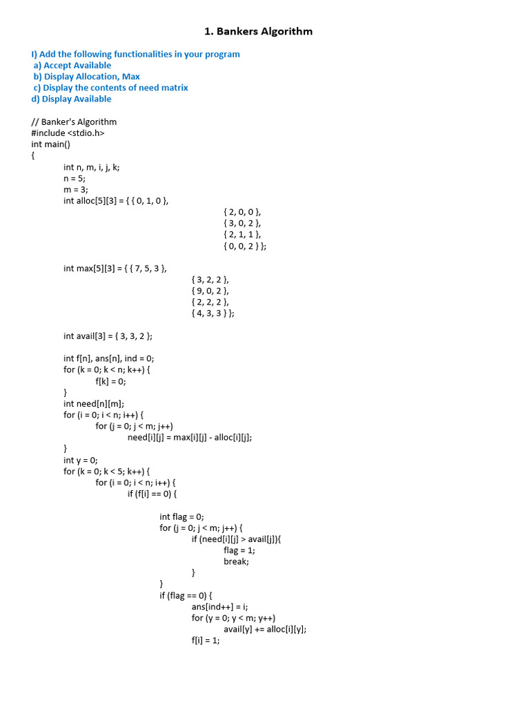 OS Sem-II Slip Solutions | Download Free PDF | Computer Engineering | Computer Science