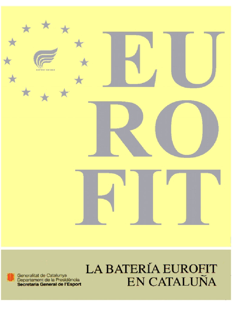 Protocolos EUROFIT Niños | PDF | Evaluación | Flexibilidad (anatomía)