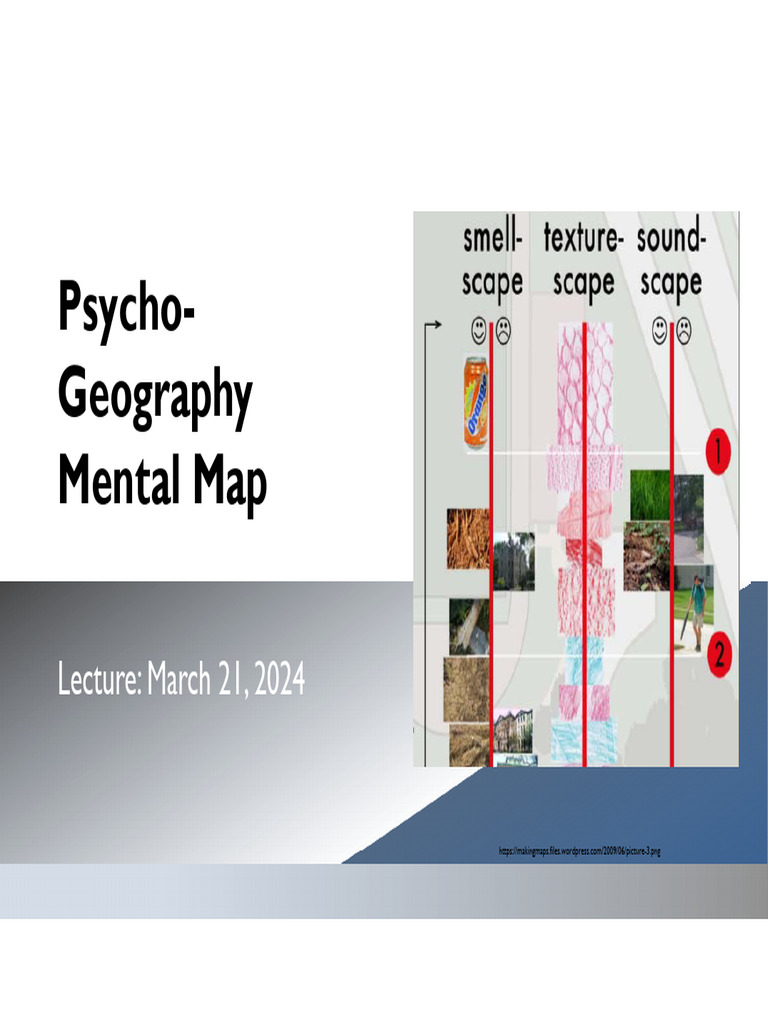 Understanding Psycho-Geography and Mental Maps | PDF | Cognitive ...