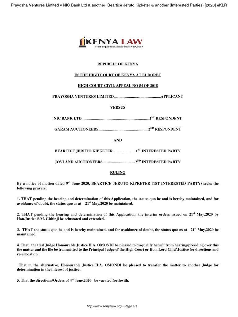 Civil Appeal 54 of 2018 | PDF | Judicial Disqualification | Judge Civil Appeal 54 of 2018 | PDF | Judicial Disqualification | Judge