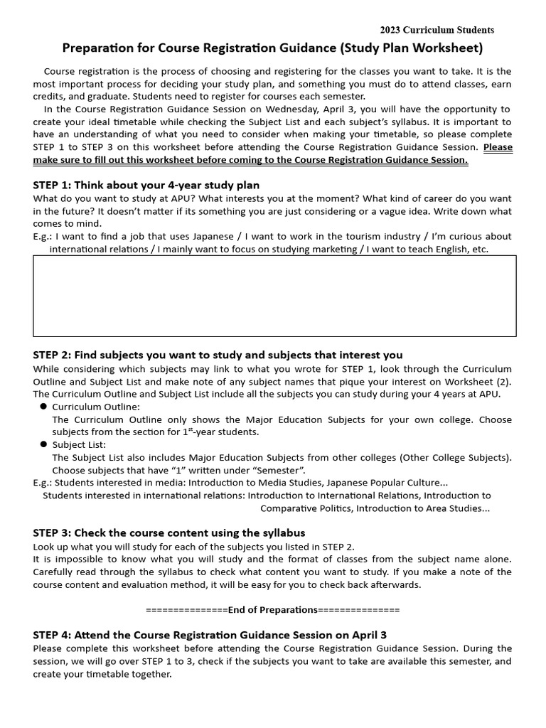 Planning Worksheet1 E | PDF | Curriculum
