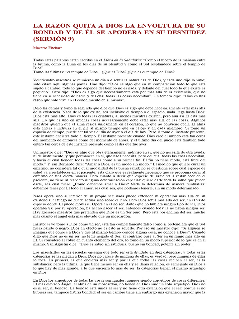 La Razón Quita A Dios | PDF | Dios | Venus