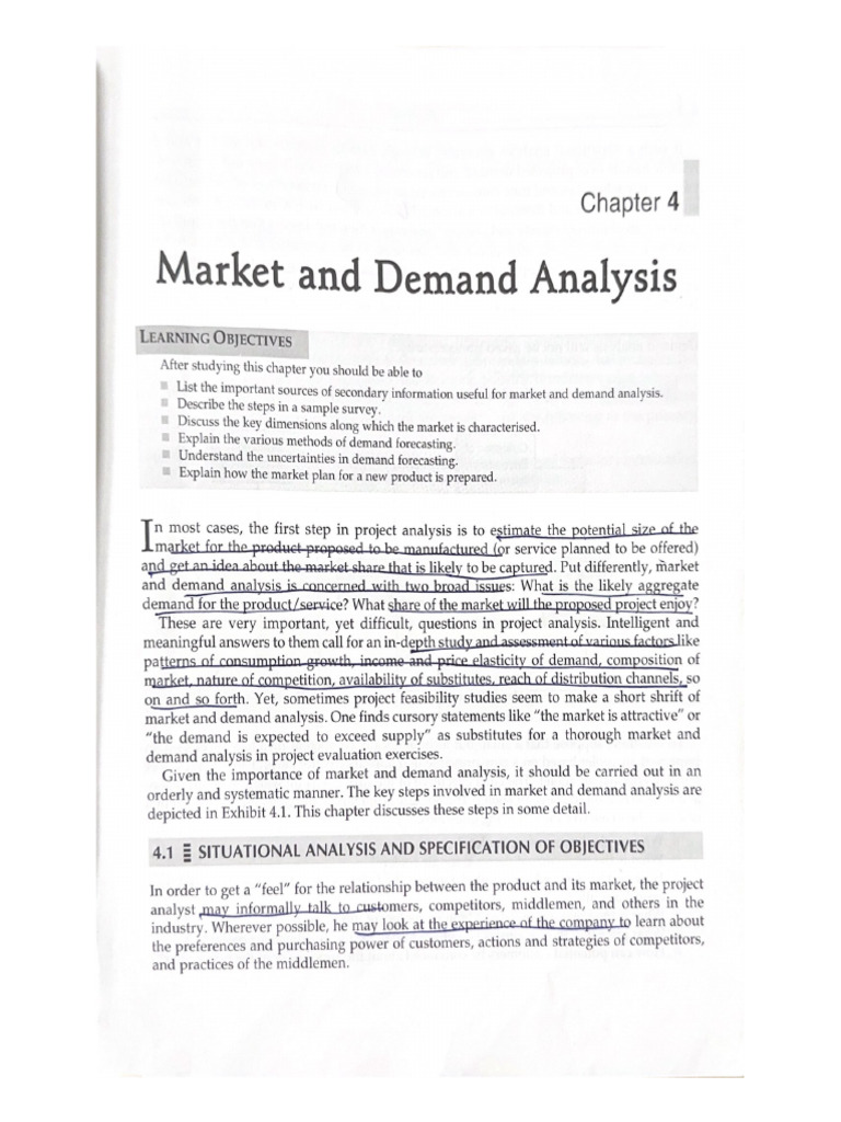 Market and Demand Analysis | PDF