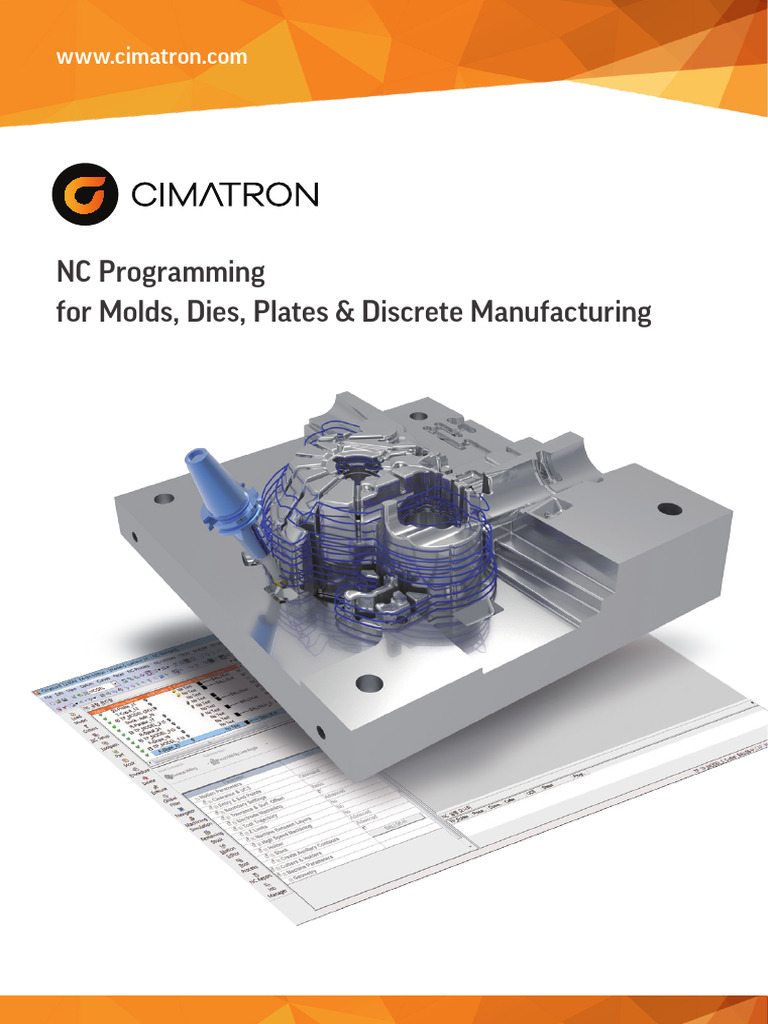 Cimatron NC-Programming Datasheet A4 EN | PDF | Machine Tool | Automation