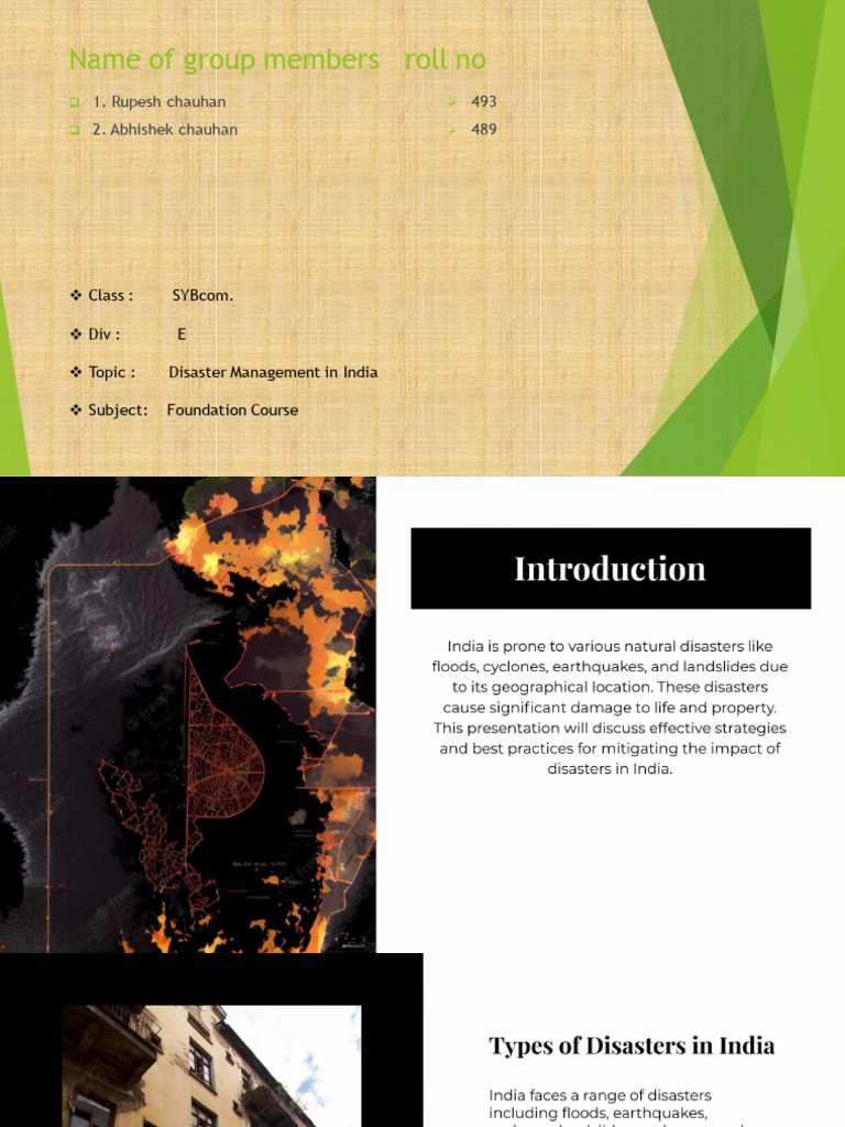 SYBcom Disaster Management Guide | PDF