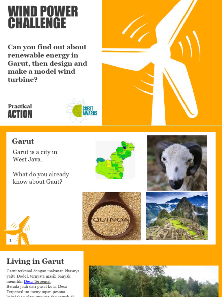 Wind Power Challenge | PDF | Watt | Wind Power