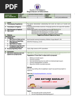 Detailed Lesson Plan - Paggamit NG Pandiwa | PDF