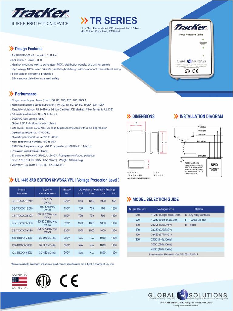 TR Series new (1) | PDF