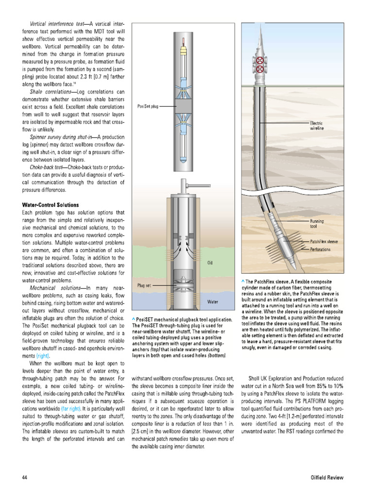 Water Control Part 5- Oil & Gas Wells | PDF