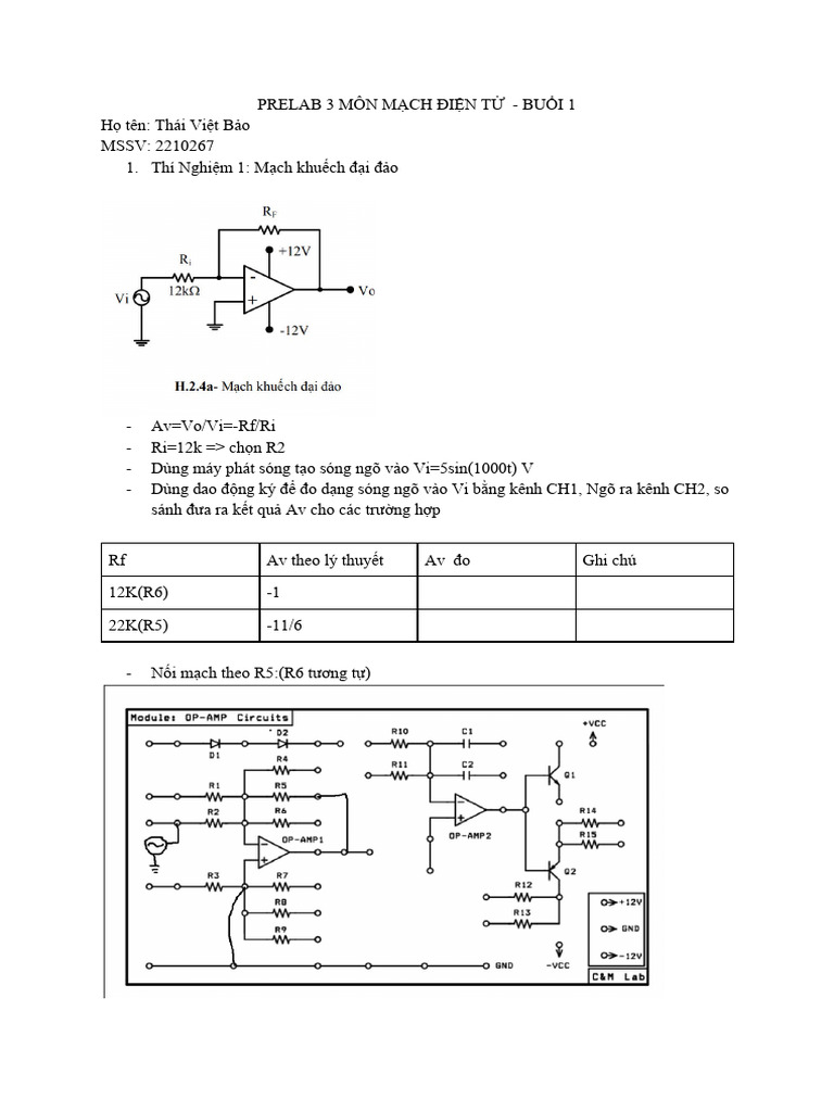 Prelab 1 MDT | PDF