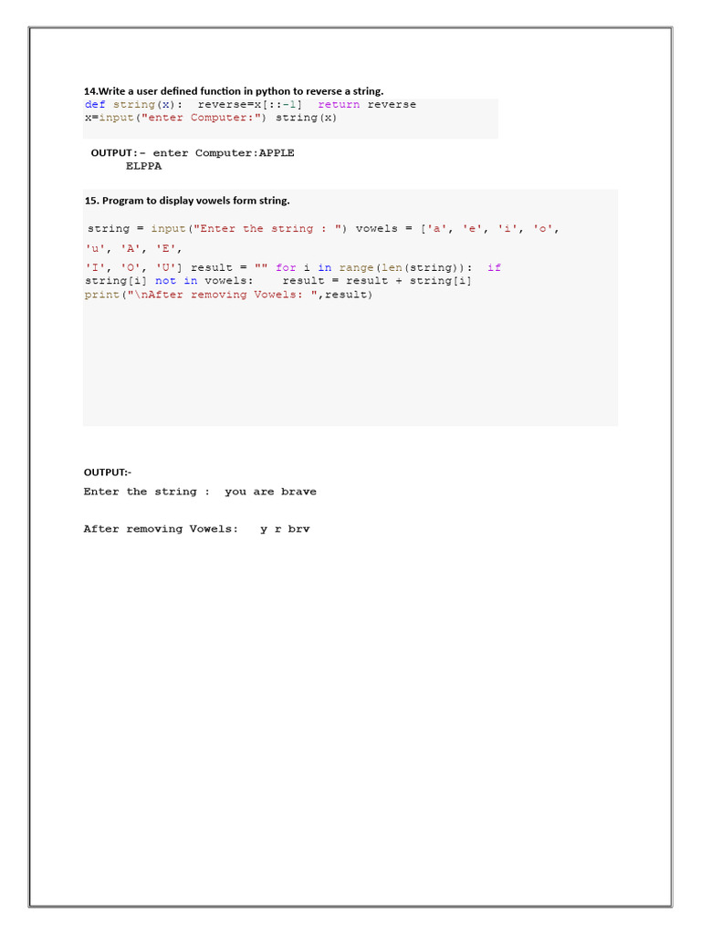 Ge Python Pdf String Computer Science Computer Science