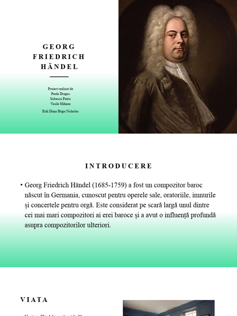 Georg Fredric Handel | PDF
