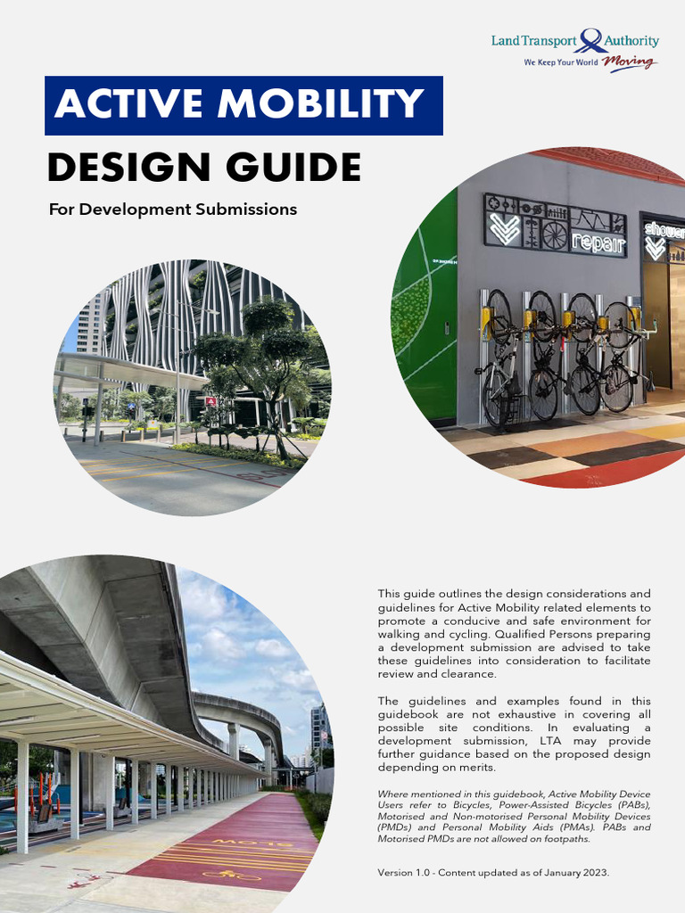 Active Mobility Design Guide for Development | PDF | Cycling ...