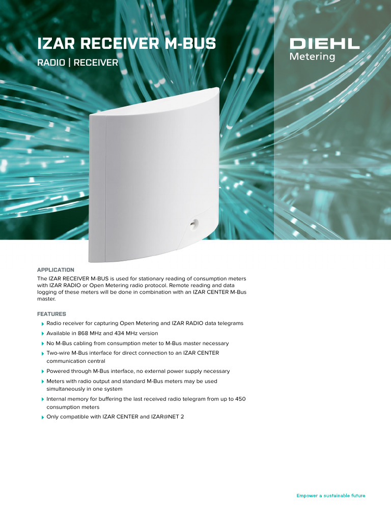 Izar Receiver M Bus 7 | PDF | Radio | Electronics