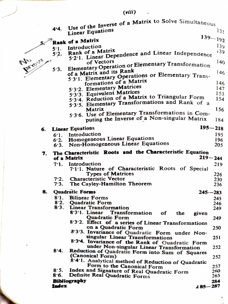 CH 1 Matrices | PDF | Matrix (Mathematics) | Linear Map