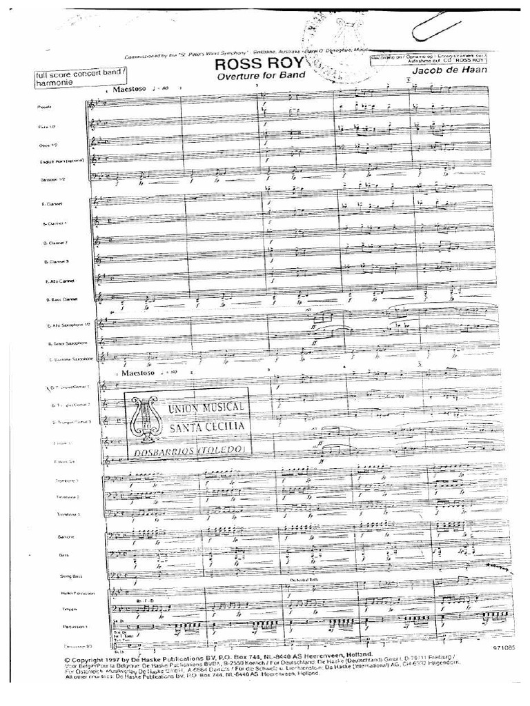 Ross Roy Conducteur | PDF