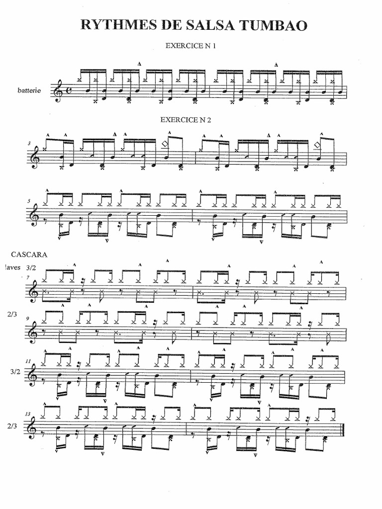 Rythme de Salsa Tumbao | PDF
